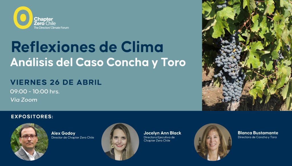 Reflexiones de Clima con Alex Godoy: Análisis del Caso Concha y Toro - Chapter Zero