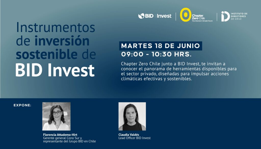 Instrumentos de Inversión Sostenible - BID Invest - Chapter Zero